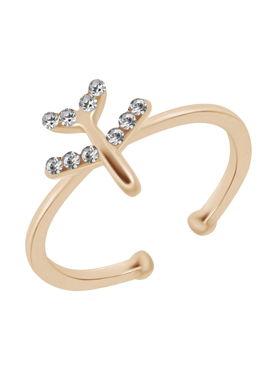 Кольцо помолвочное, фианит