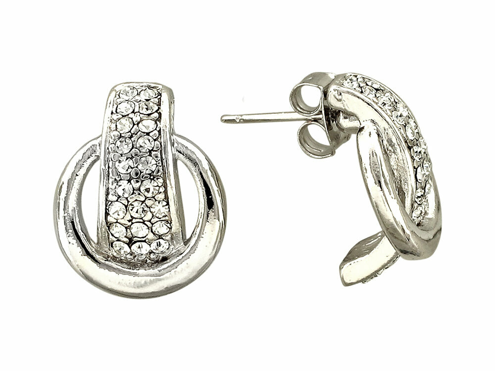 Серьги, кристаллы Swarovski