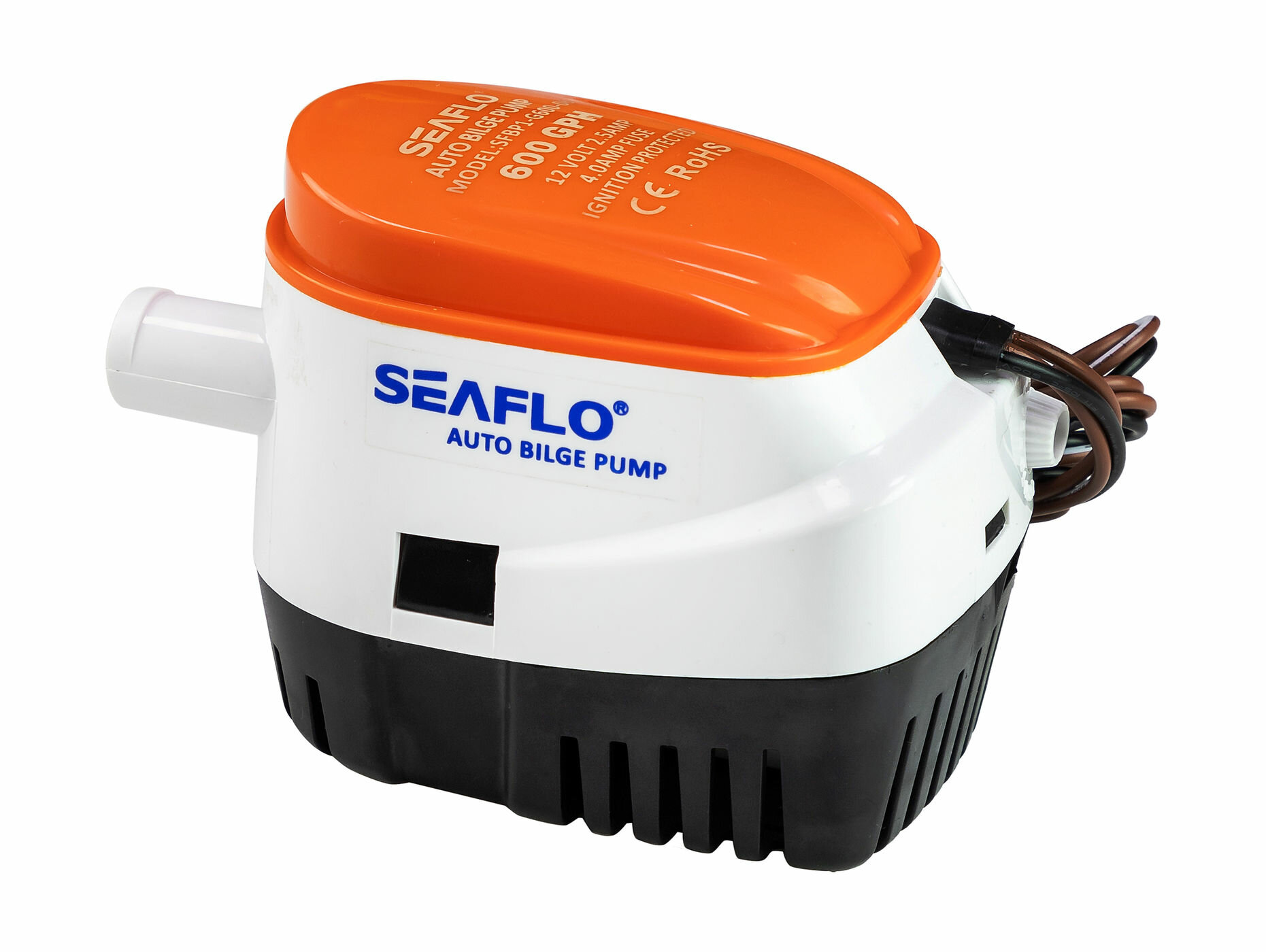 Помпа осушительная 12 В, 600GPH 2271 л/час, автоматическая, SeaFlo