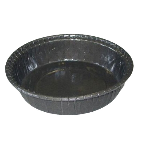Форма бумажная оптима черная одноразовая / для выпечки и запекания в духовке / для приготовления песочного основания тартов пай пирожных десертов / Товары для кондитеров / Одноразовая кулинарная формочка / Посуда для выпечки тортов