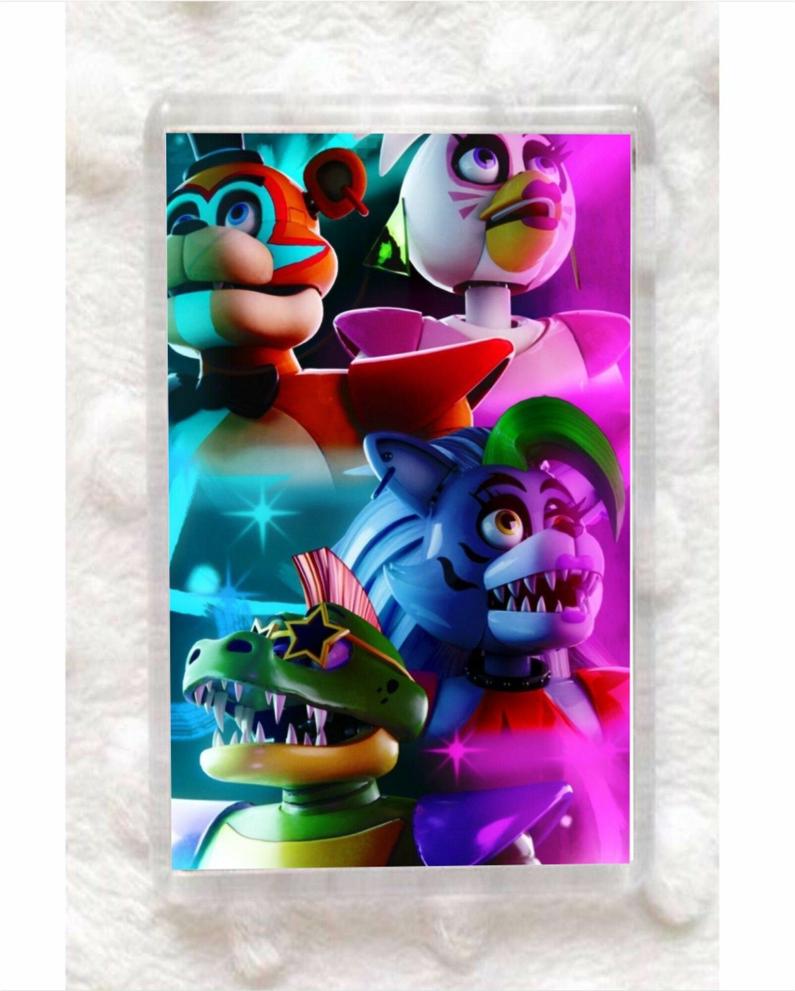 Магнит акриловый с принтом "5 ночей с Фредди"