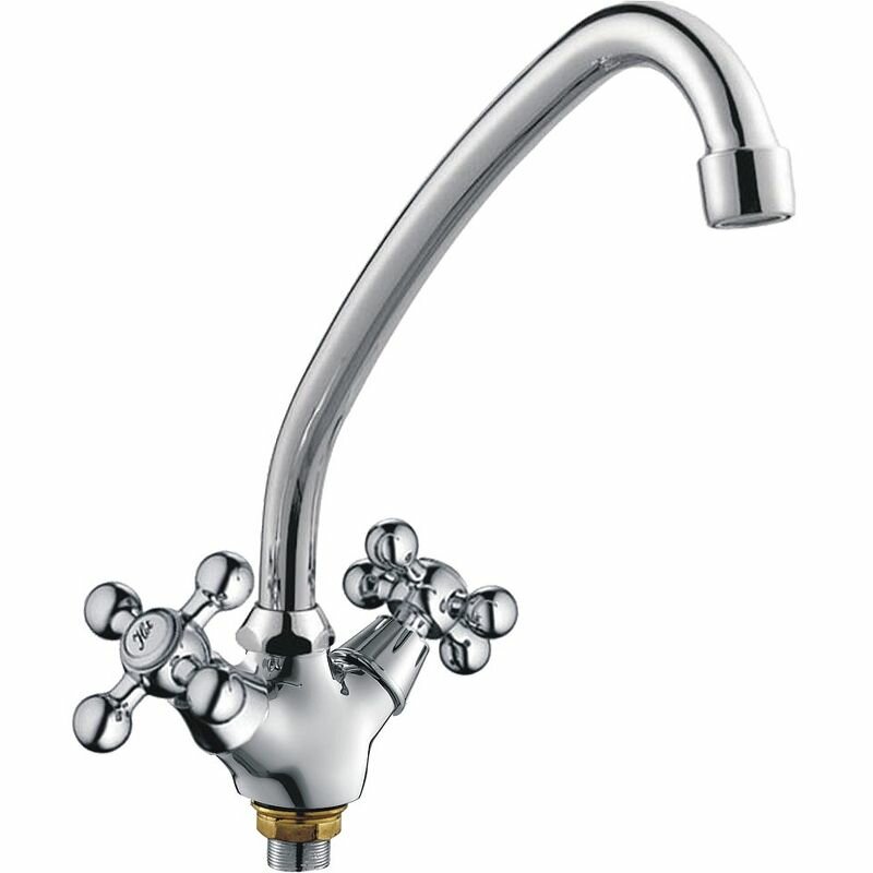 Смеситель для кухни Cron CN4319-2 Хром, качество и стильный дизайн