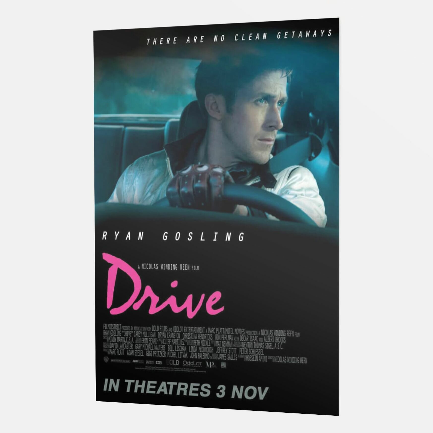 Постер (плакат) фильма Драйв 40x60 см. от Poster4me