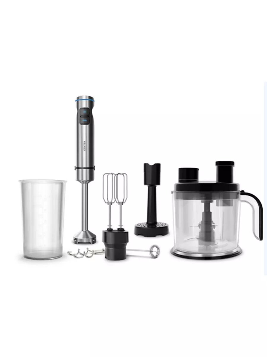 Блендер CENTEK CT-1315, 15 скоростей, 1500Вт, LED-индикаторы, плавный регулятор мощности