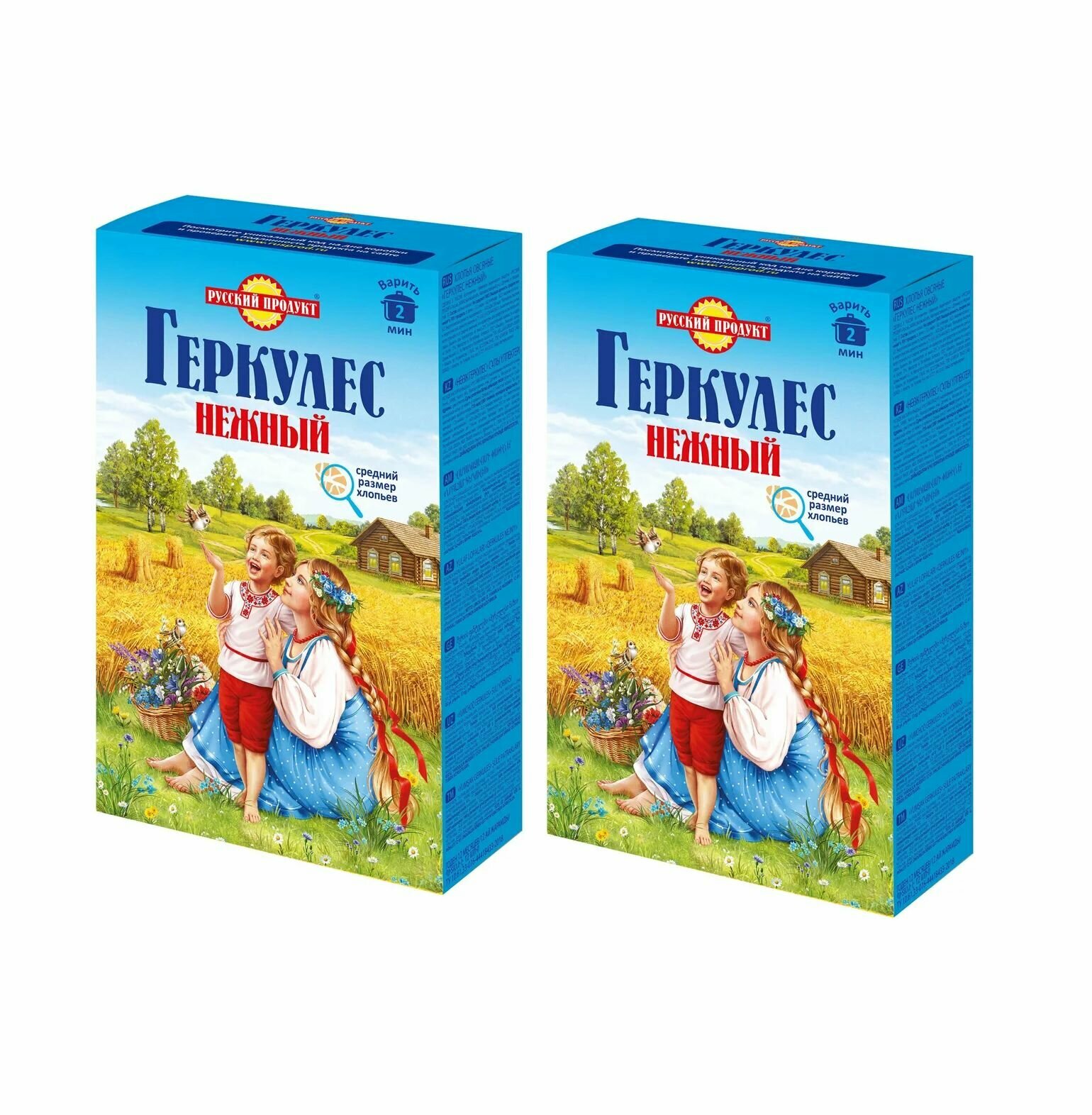 Русский Продукт Геркулес Нежный, 450 гр, 2 уп