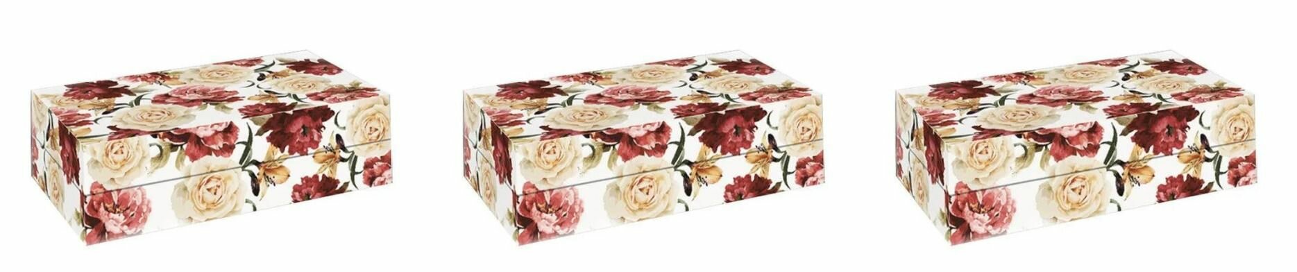 ABIGAIL Чай черный Пионы ОРА, в шкатулке, 85 г, 3 уп