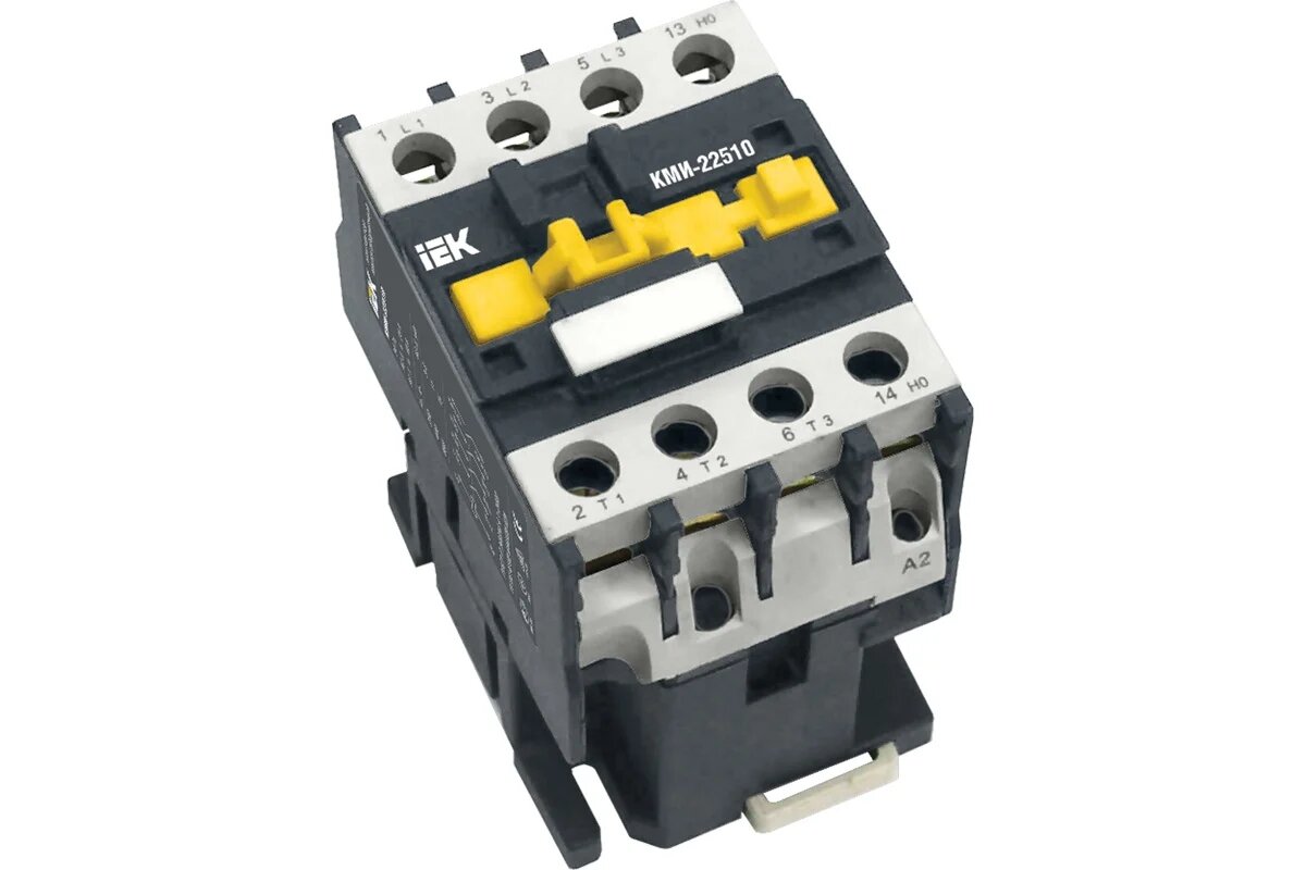 IEK Контактор КМИ-22510, 25А, 110В/АС3, 1НО KKM21-025-110-10 для монтажа и сборки