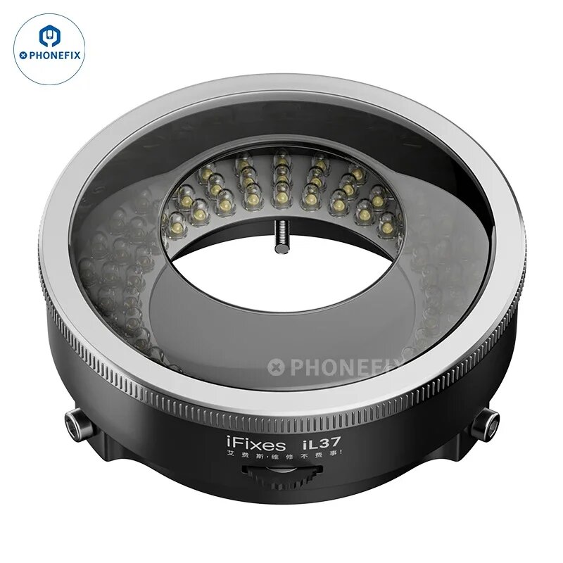 Iфиксация iL37, поляризованные кольца для микроскопа с параметрами 96, Антибликовая лампа для микроскопа, осветительный прибор для точного ремонта пайки
