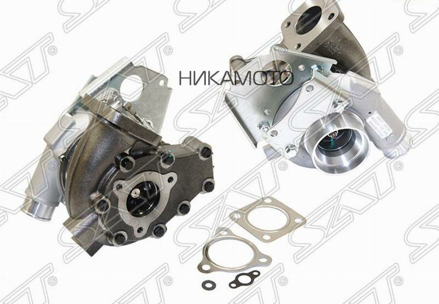 SAT ST-8-98027-772-6 Турбина ISUZU ELF NPR\NQR 03- EURO4\5 4HK1 (в сборе с актуатором) ST-8-98027-772-6