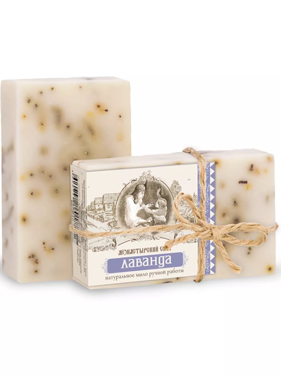 Мыло Монастырский сбор "Лаванда" успокаивающее