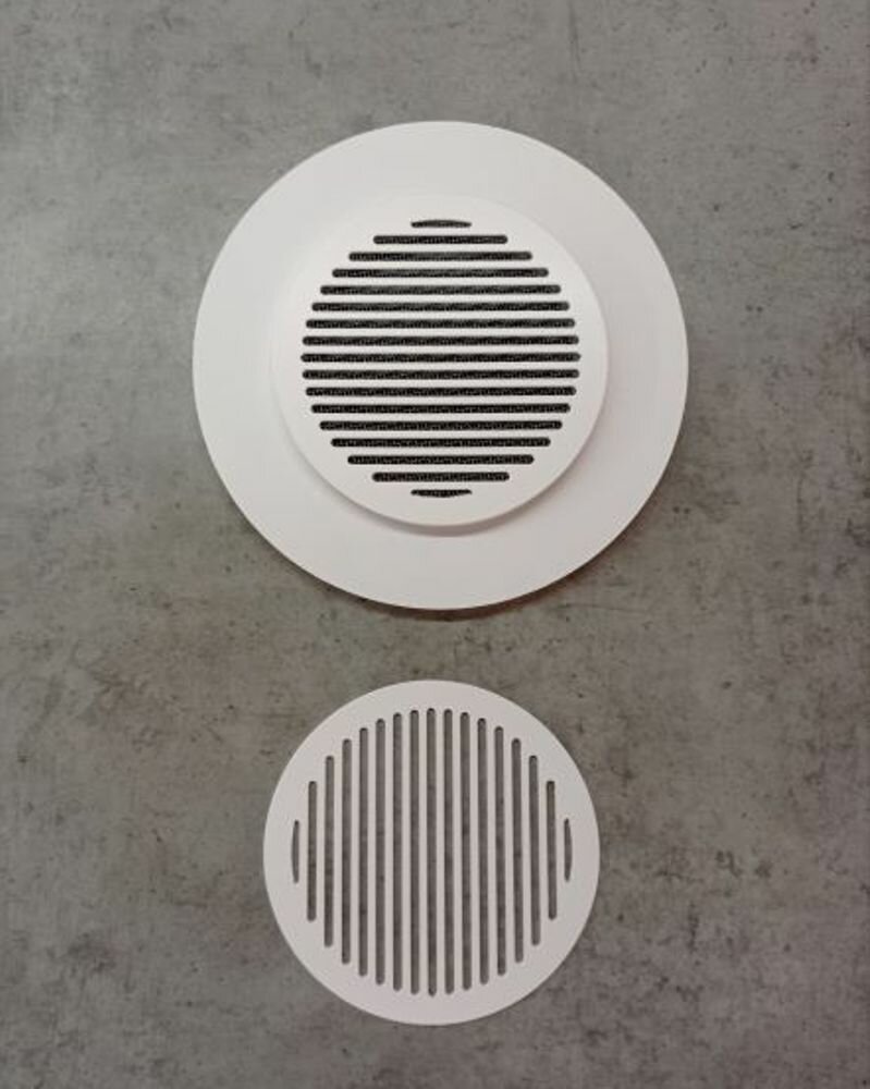 Решётка вентиляции/вытяжки вентиляции/вытяжки магнитная D125 №10 1шт