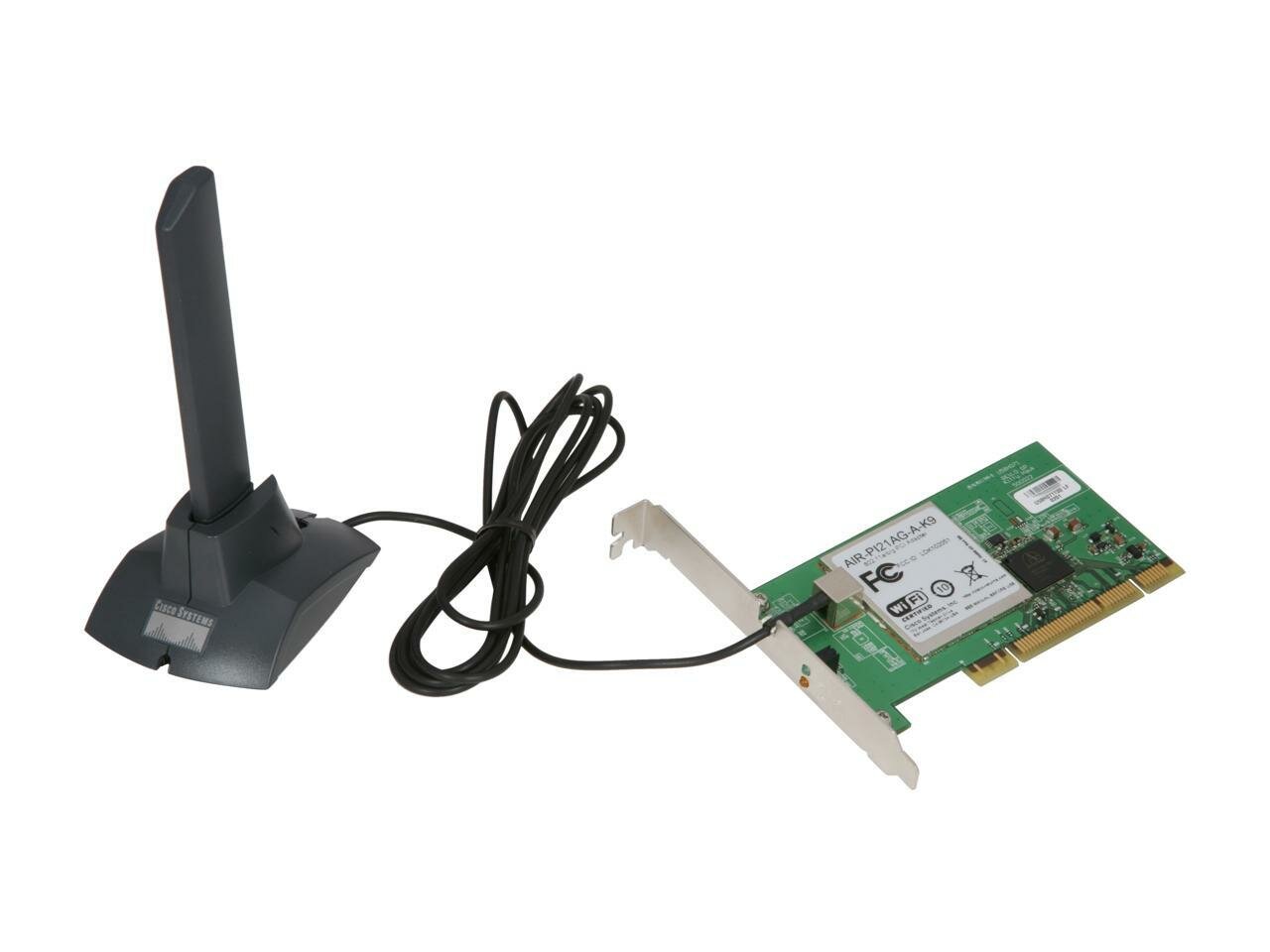 Wi-fi карта Cisco AIR-PI21AG-A-K9 AR5213A 54Мбит/сек Wi-Fi 802.11a/b/g LP PCI