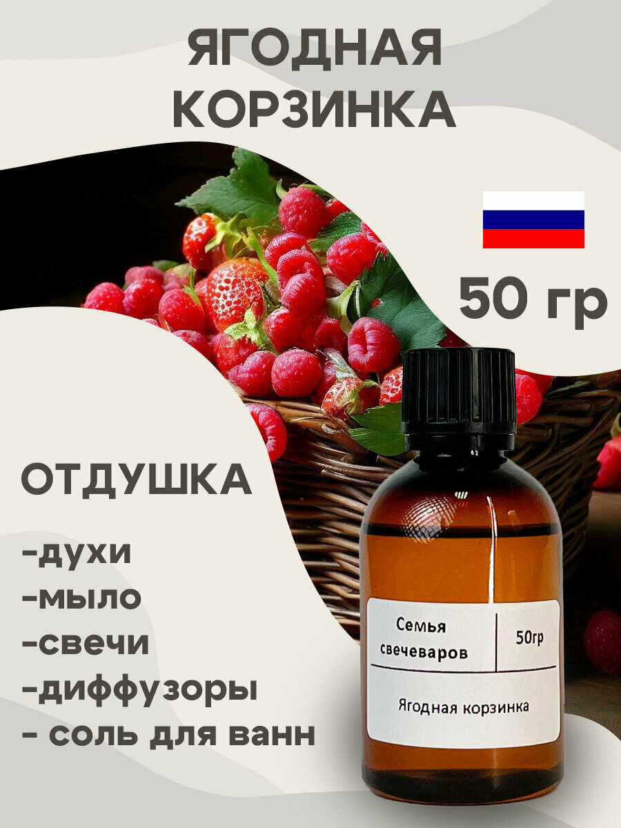 Отдушка для свечей и мыла. Ароматизатор косметический