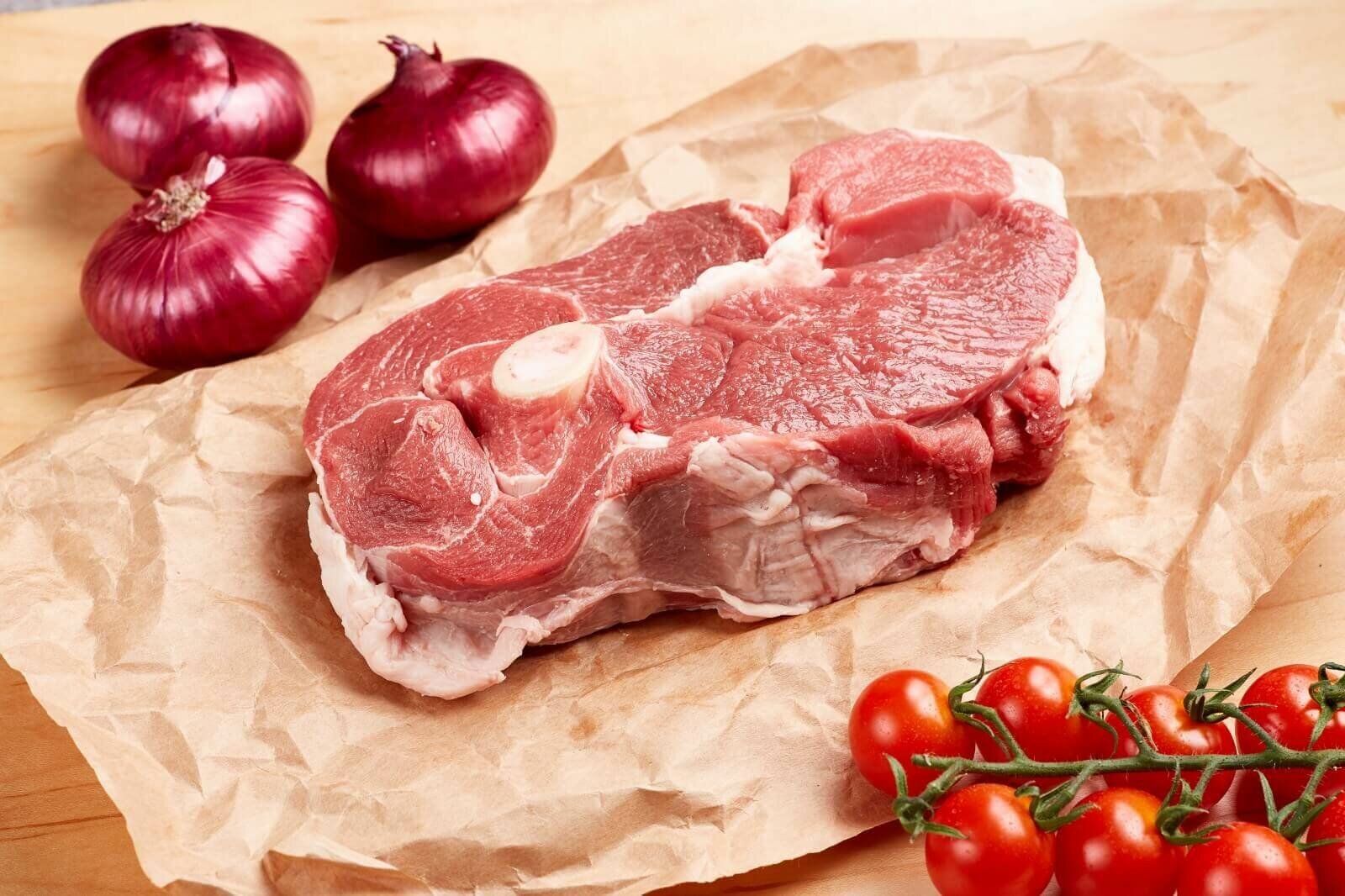 Шея говяжья на кости охл. 2кг