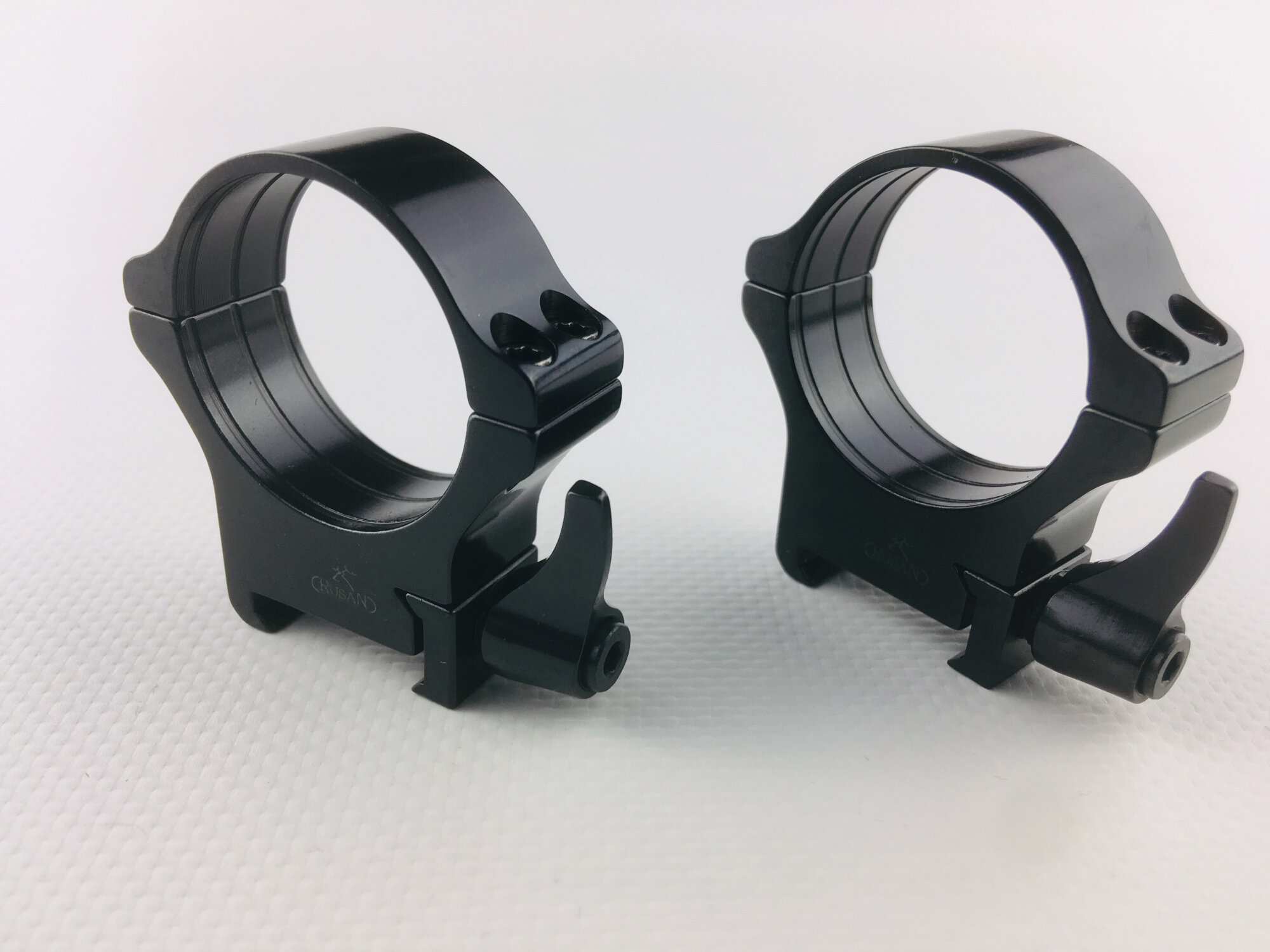Кольца Rusan быстросъемные Weaver на 34мм H12 рычажные (050-34-12-R)