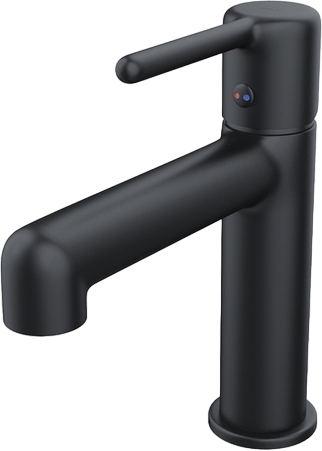 Смеситель для раковины IDDIS AIGBL00i01 черный матовый