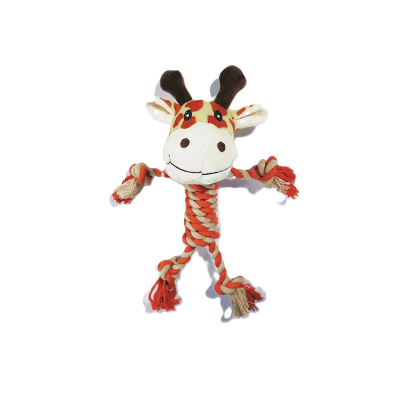 M-PETS Игрушка мягкая для собак Жираф Зия 33 см