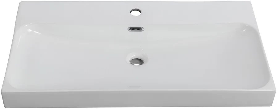 Раковина BelBagno Marino BB-8078-80 81x46 см, накладная, белый