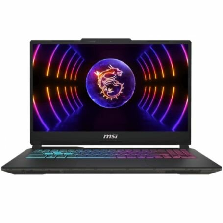 15,6" Ноутбук MSI Cyborg 15 A13UDX-1601XRU (9S7-15K111-1601) черный - 1920x1080, IPS, Intel Core i5-13420H, ядра: 8 x 2,4 ГГц, 16 ГБ, SSD 512 ГБ, NVIDIA GeForce RTX 3050 (6 ГБ), Windows 10 Pro