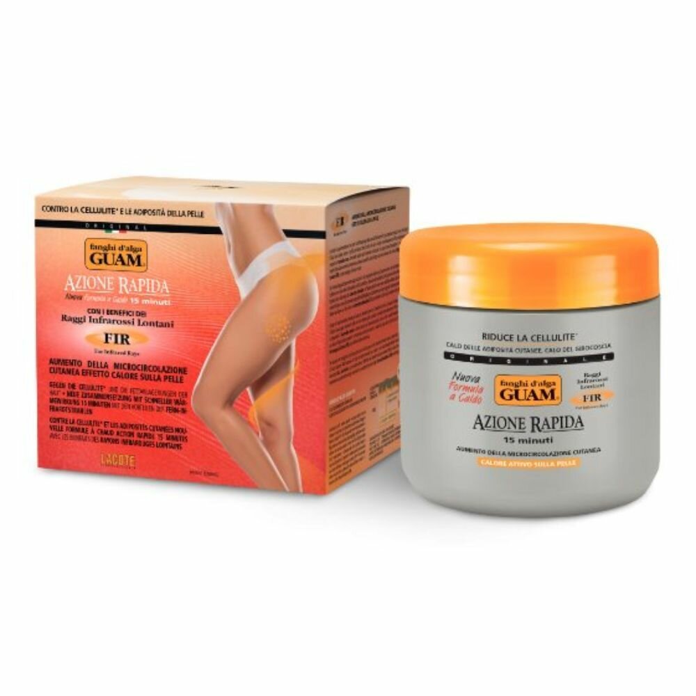 GUAM Маска антицеллюлитная с микрокристаллами турмалина Fir