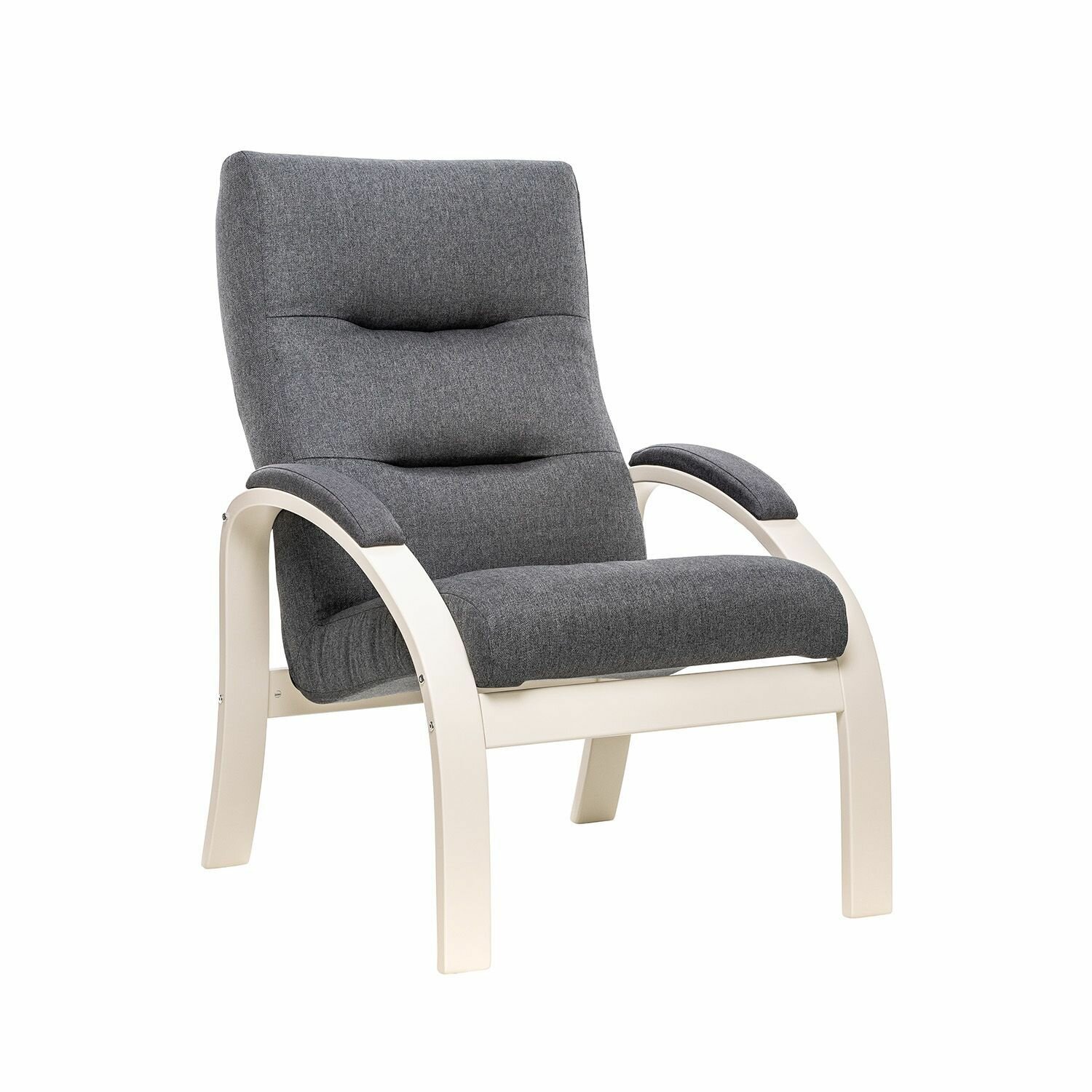 Кресло Leset Лион Слоновая кость, ткань Malmo 95