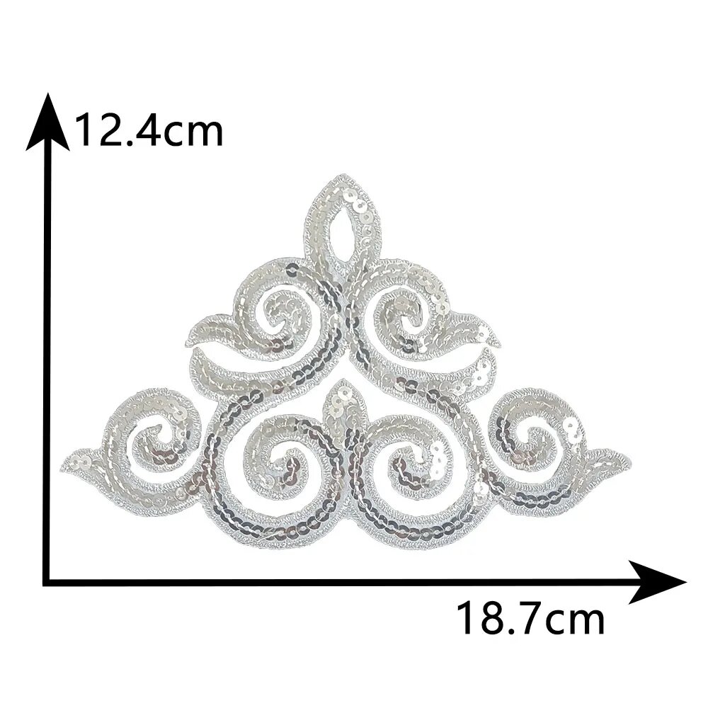 Термоклей для глажки пайетками The Young Siblings styleC7989