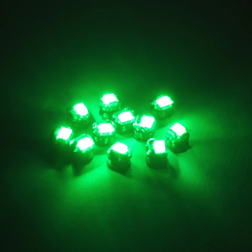 Беспроводная светодиодная лампочка 5 шт. Изумрудный, Green