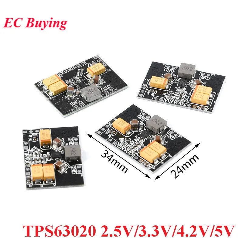 2шт. Регулятор напряжения TPS63020 Chip