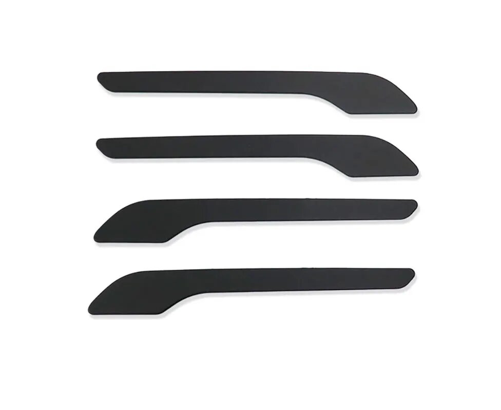 Наклейка на дверную ручку Tesla Model 3 Y 2017-2022, 4 шт. Matte black