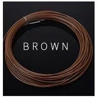 Серебрянный провод FEP медный кабель для 3D принтера 20AWG 1.5mm Sq0.5, Brown, 5м