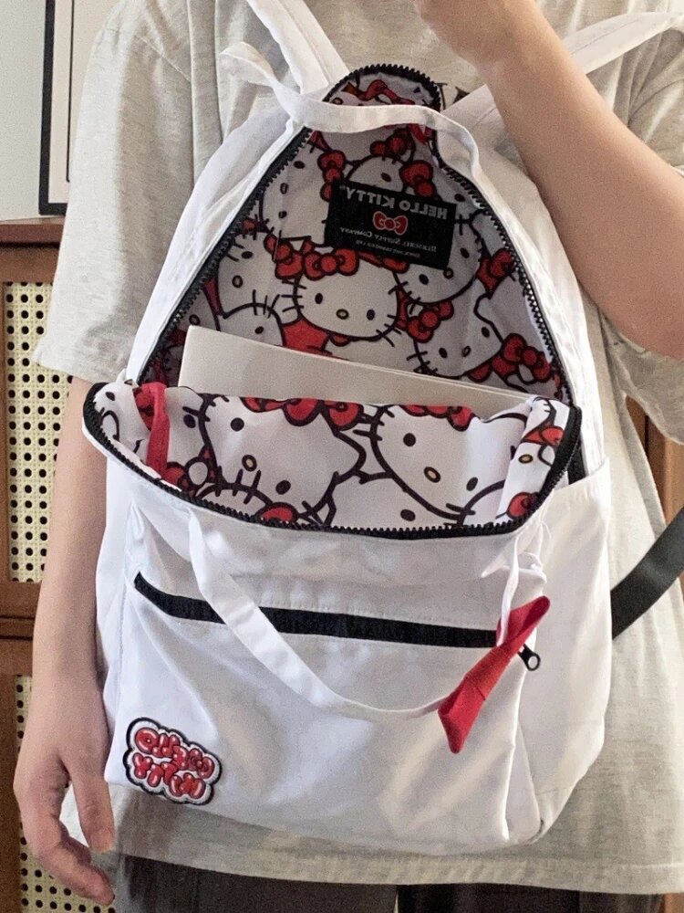 Модный рюкзак бренда KT Cat x Nova, милый и забавный легкий рюкзак для мужчин и женщин.