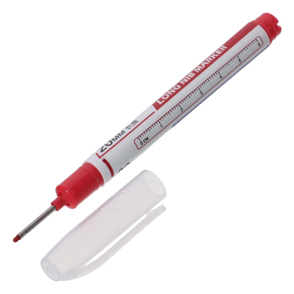 Маркер с глубоким отверстием 132x10 мм