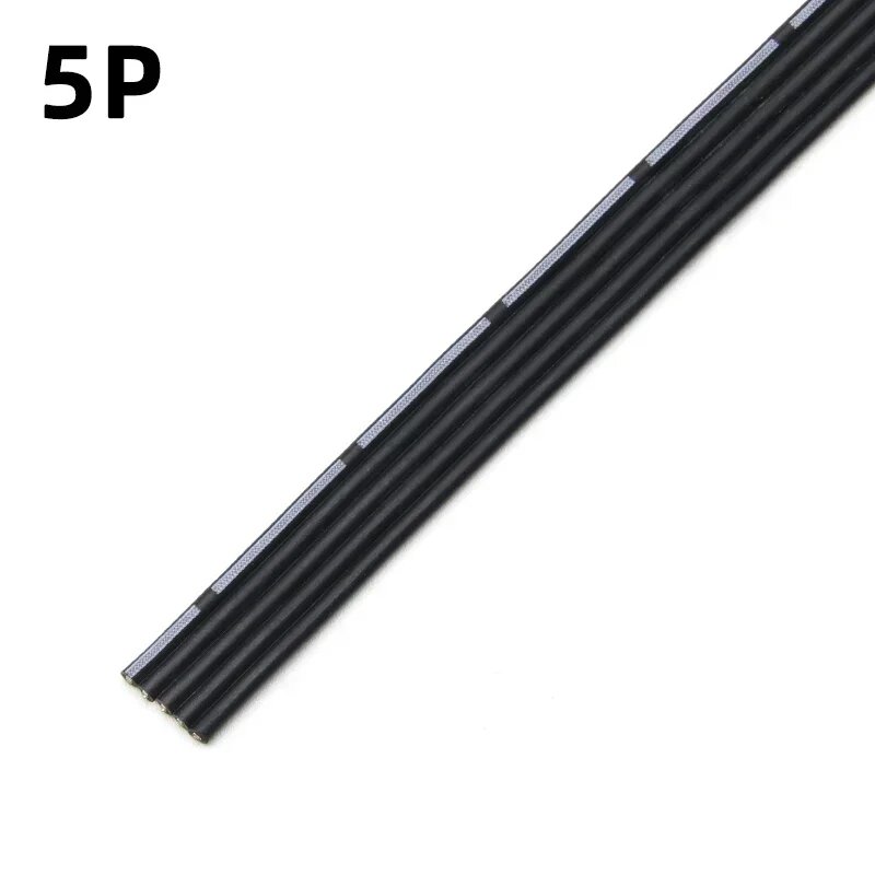 Гибкий провод 28AWG, черный 5P, 2 метра