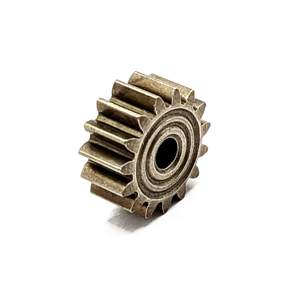Шестерня для двигателя аккумуляторных дрелей-шуруповертов 15-зубов, внутр. d-2.5 мм, внеш. d-11 мм, высота h-5 мм