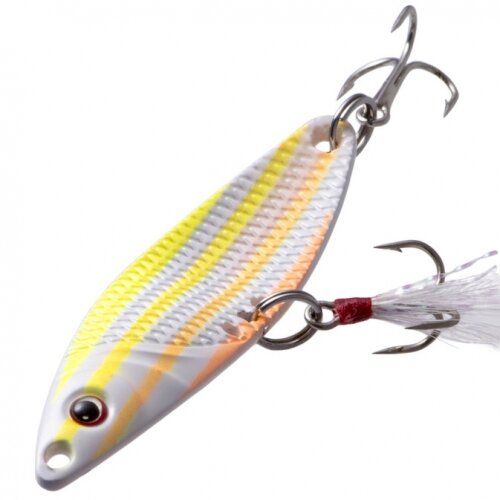 Блесна Fish Image Needle 5g Fluo Striper NLM#702