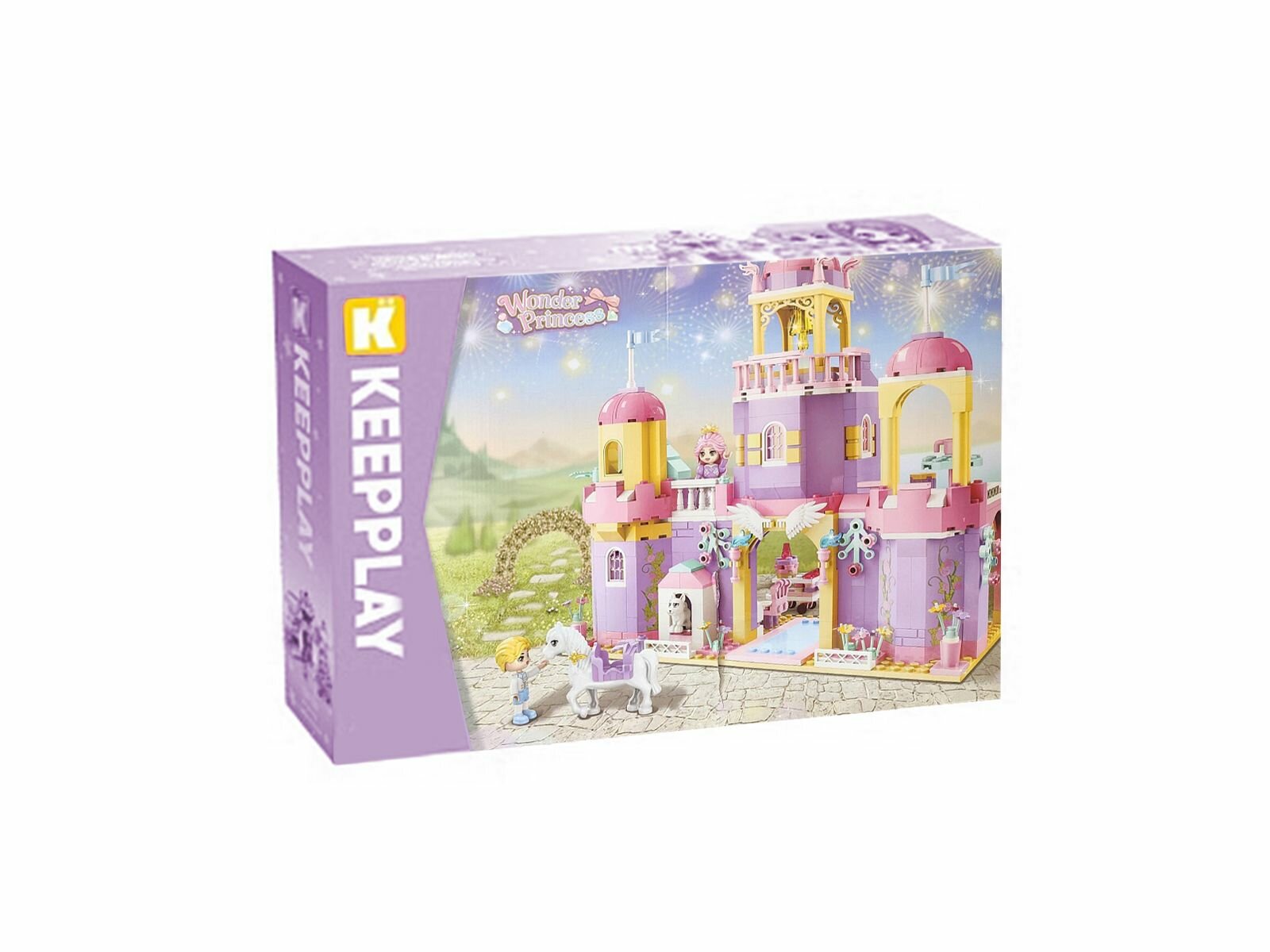 Конструктор Qman Принцессы на детской площадке Сияй милая 36015 6+