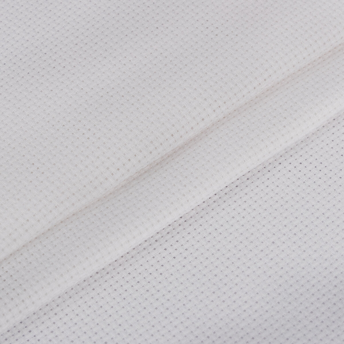 Zweigart канва K18 Aida №18, 100% хлопок, белая, размер 30 × 40 см ±2 см, для вышивки