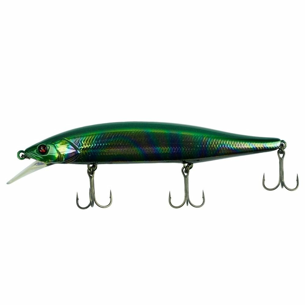 Воблер минноу на щуку/на головля/на судака/на окуня/на форель JACKALL RV-Minnow 110 SP цв. ul tamamushi