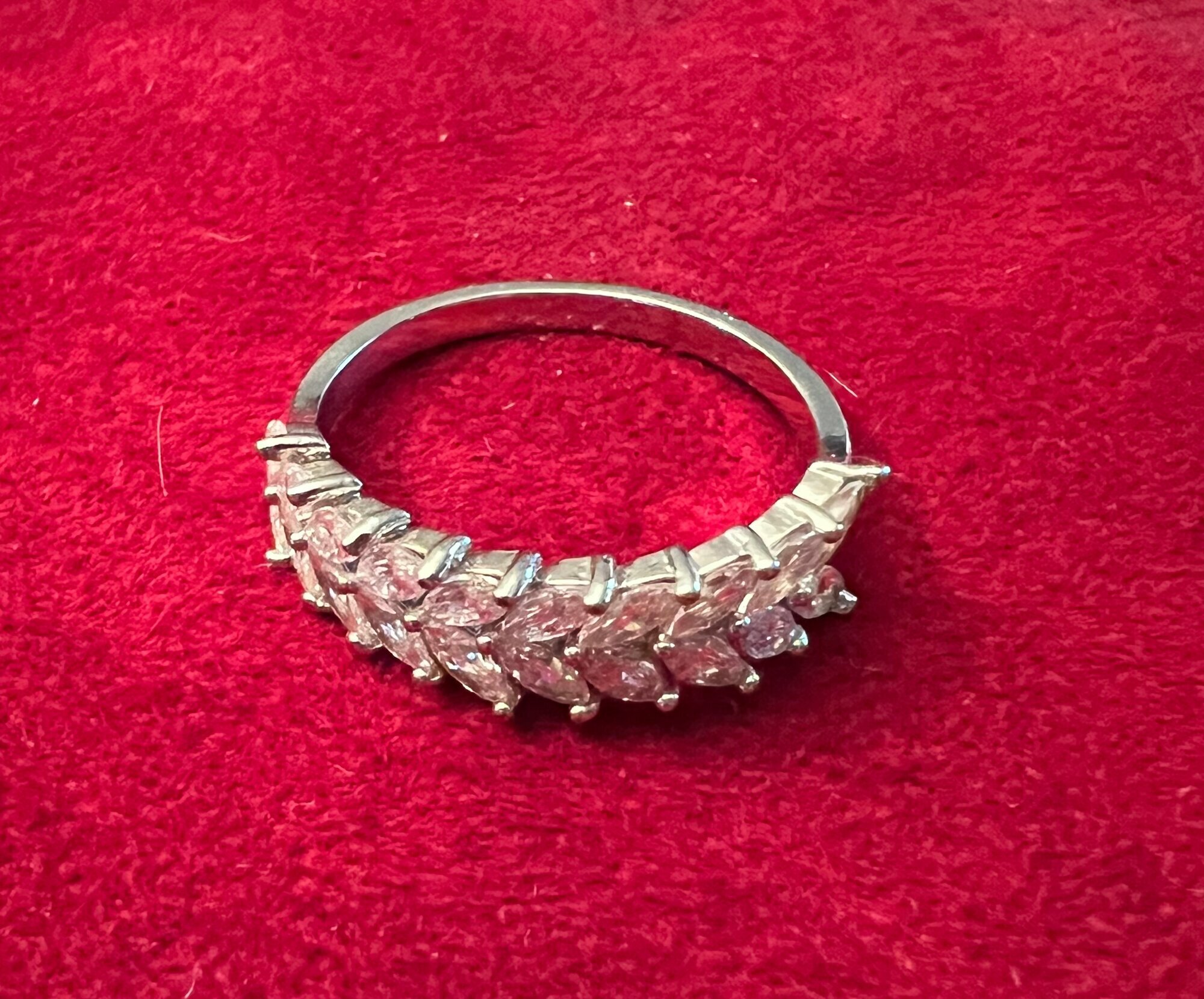 Кольцо помолвочное, Swarovski Zirconia