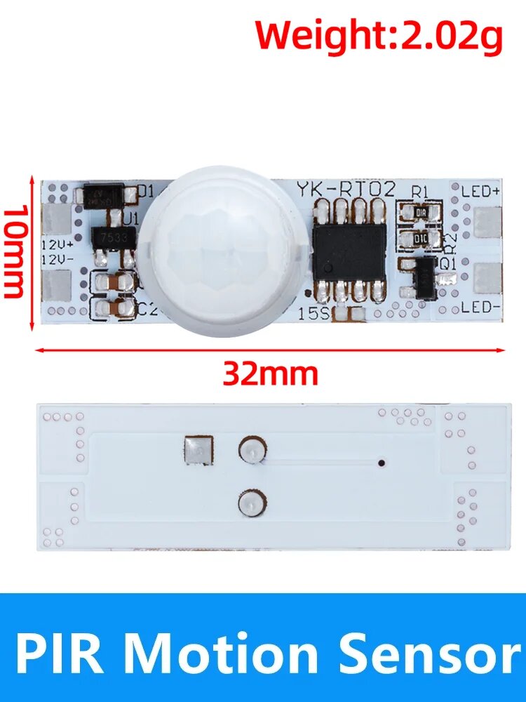 Датчик прикосновения XK-GK-4010A Baishundianzi 5PCS, PIR Motion Sensor
