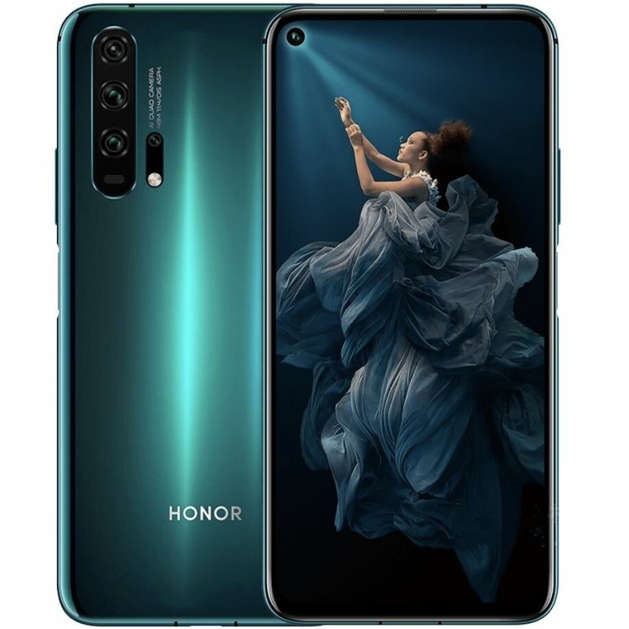 Смартфон honor 20 pro Global 8/128 ГБ, зеленый