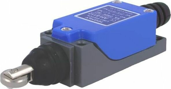 Выключатель HIGHLY AH8112 концевой продольный металлический ролик d12,4мм 1шт