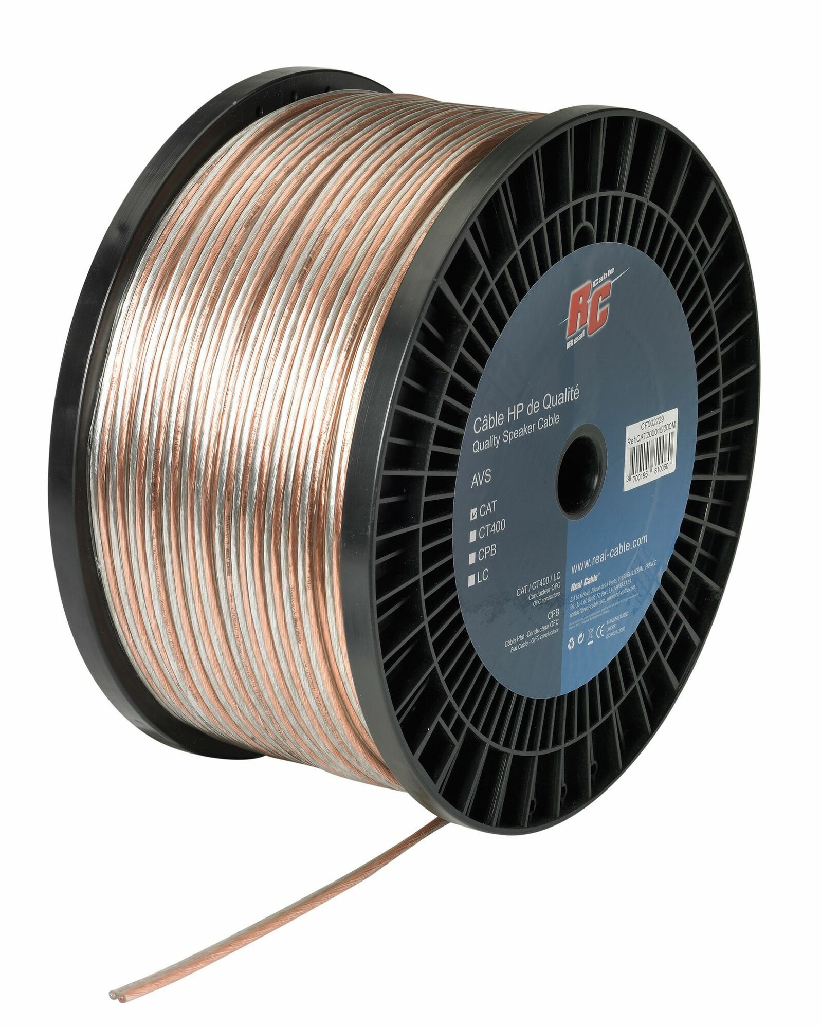 Кабель акустический Real Cable CAT200015, 200m