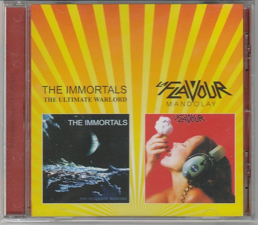 The Immortals + LA Flavor - The Ultimate Warlord + Mandolay (два редчайших винила на CD)