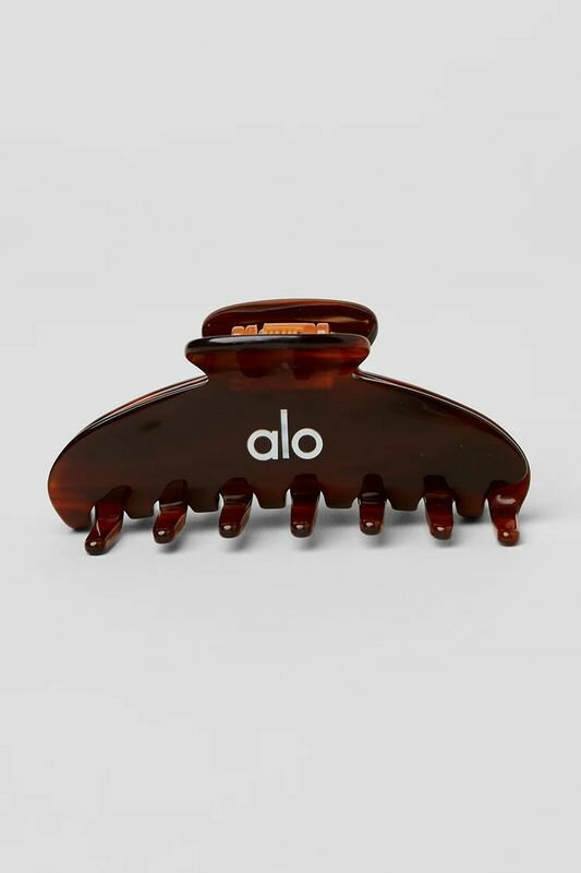 Заколка для волос Alo Yoga 90's Claw Clip, коричневая