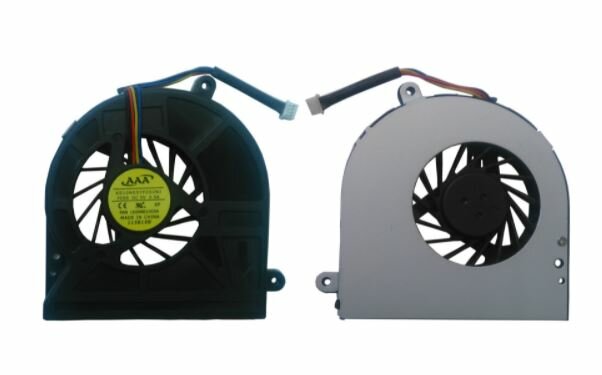 Вентилятор (кулер) для ноутбука Toshiba Satellite C665 C650 C660 L650 L655 4-pin VER-1 с крышкой