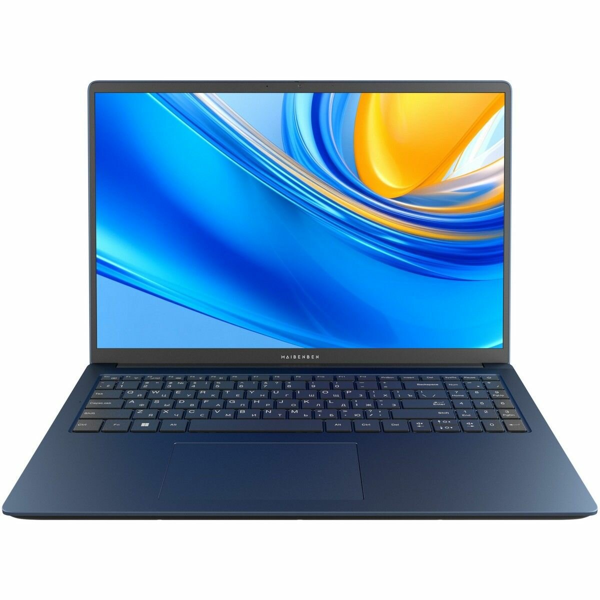 Ноутбук MAIBENBEN M647 15.6" IPS, AMD Ryzen 7 4800H, 8GB DDR4, 512GB SSD, AMD Radeon, Windows 11, blue (M6471SB0HURE3)