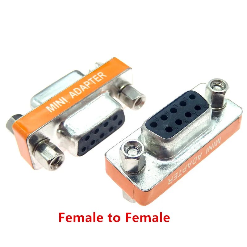 Мини-переходники разъемов RS232 DB9 DB15 DB25 DB37