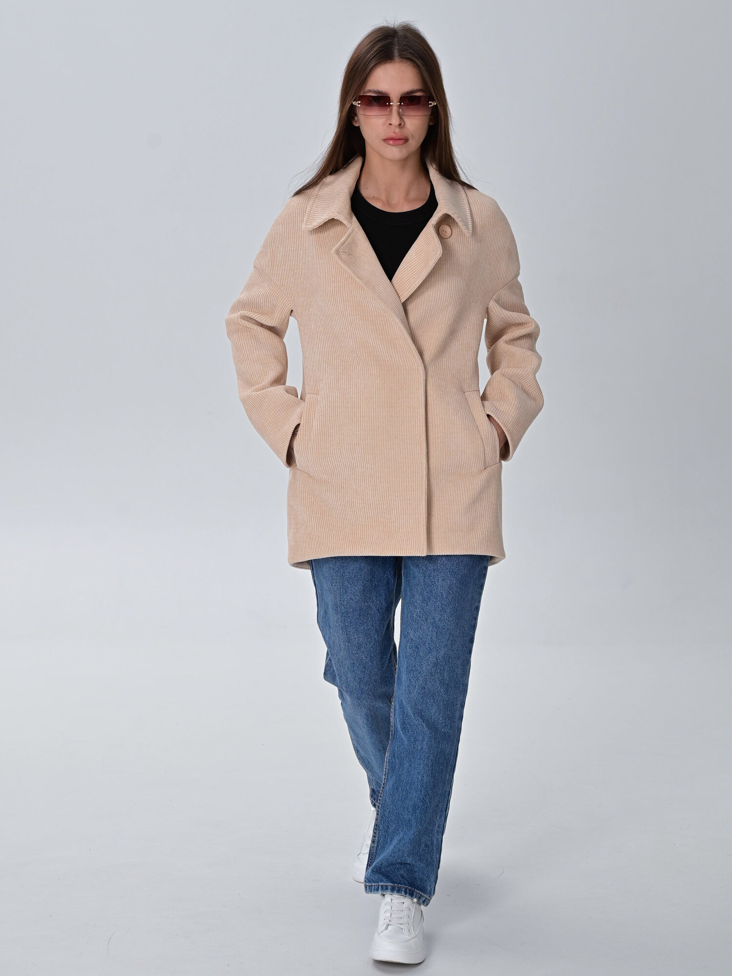 Пальто шерстяное демисезонное