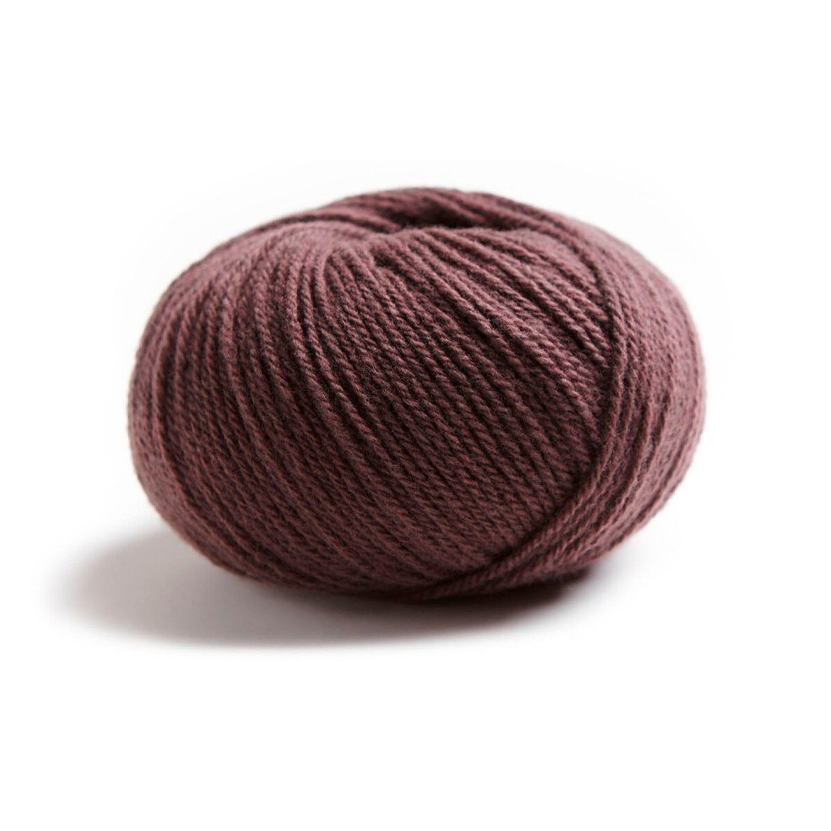 Como /Комо/ пряжа Lamana (100% шерсть мериноса сверхлегкая), 25г/120м (06, maronenbraun (каштаново-коричневый), коричневый)